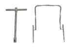 MPR Charnley Acetabular Retractor Pin and Wrench Set - MPR Orthopedics