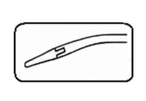 Meniscus Retractor w/ Mouse Teeth and Ratchet 30 Degree Left - MPR ...
