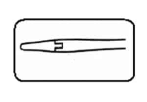 Meniscus Retractor Straight w/ Mouse Teeth and Ratchet - MPR Orthopedics