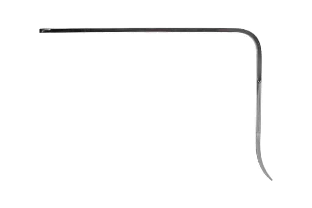 Bent Hohmann Retractor, Narrow Blade, Standard Handle - MPR Orthopedics