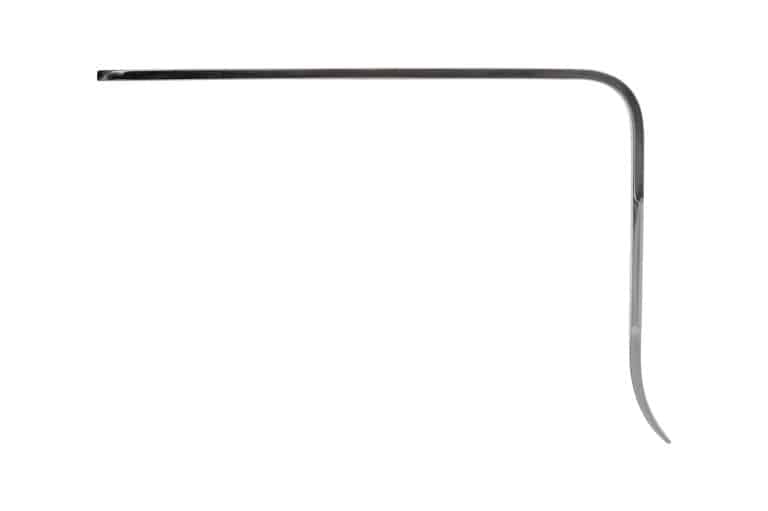 Bent Hohmann Retractor, Narrow Blade, Standard Handle - MPR Orthopedics