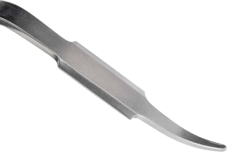 Bent Hohmann Retractor, Narrow Blade, Standard Handle - MPR Orthopedics