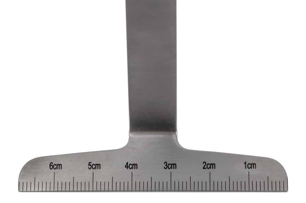 MPR T-Handle Ruler, 7cm - MPR Orthopedics