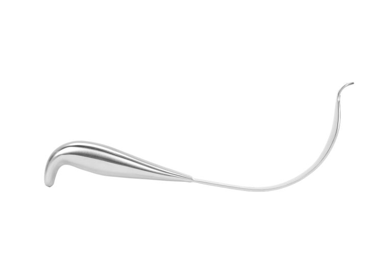 MPR MI 2-Incision Sharp Cobra Retractor, Serrated Point - MPR Orthopedics